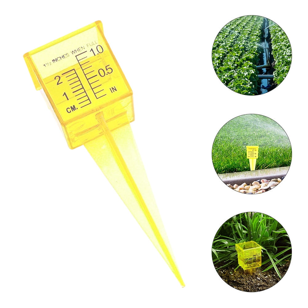 OUNONA Rain Gauge Sprinkler Gauge With Wide Mouth Accurate Lawn Garden ...