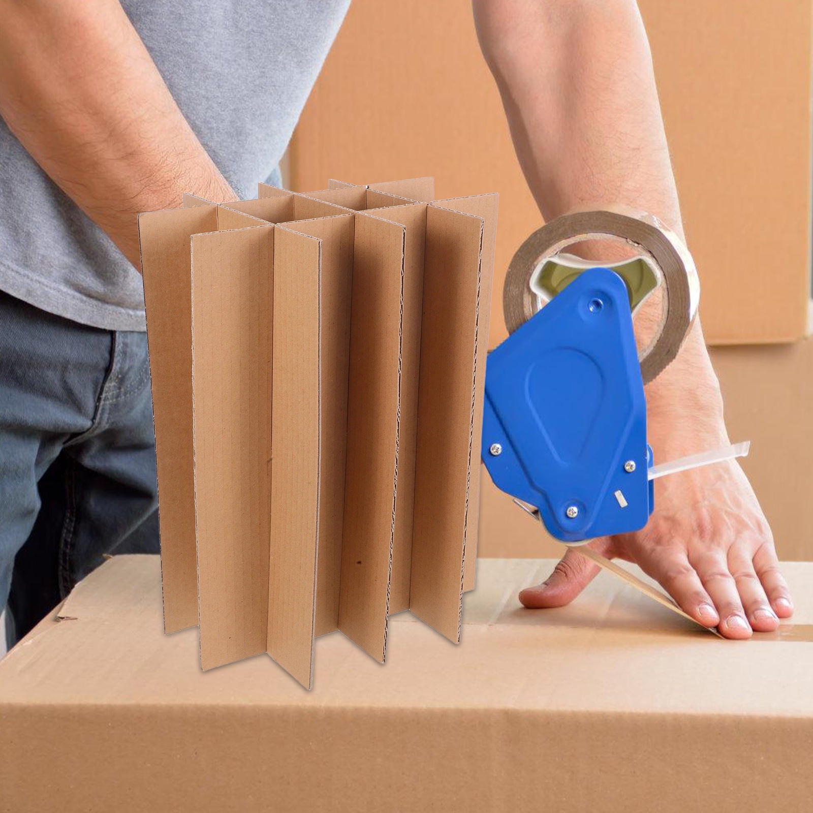 OUNONA Raindrops 5pcs Packing Dividers for Dishes and Glasses Cardboard ...