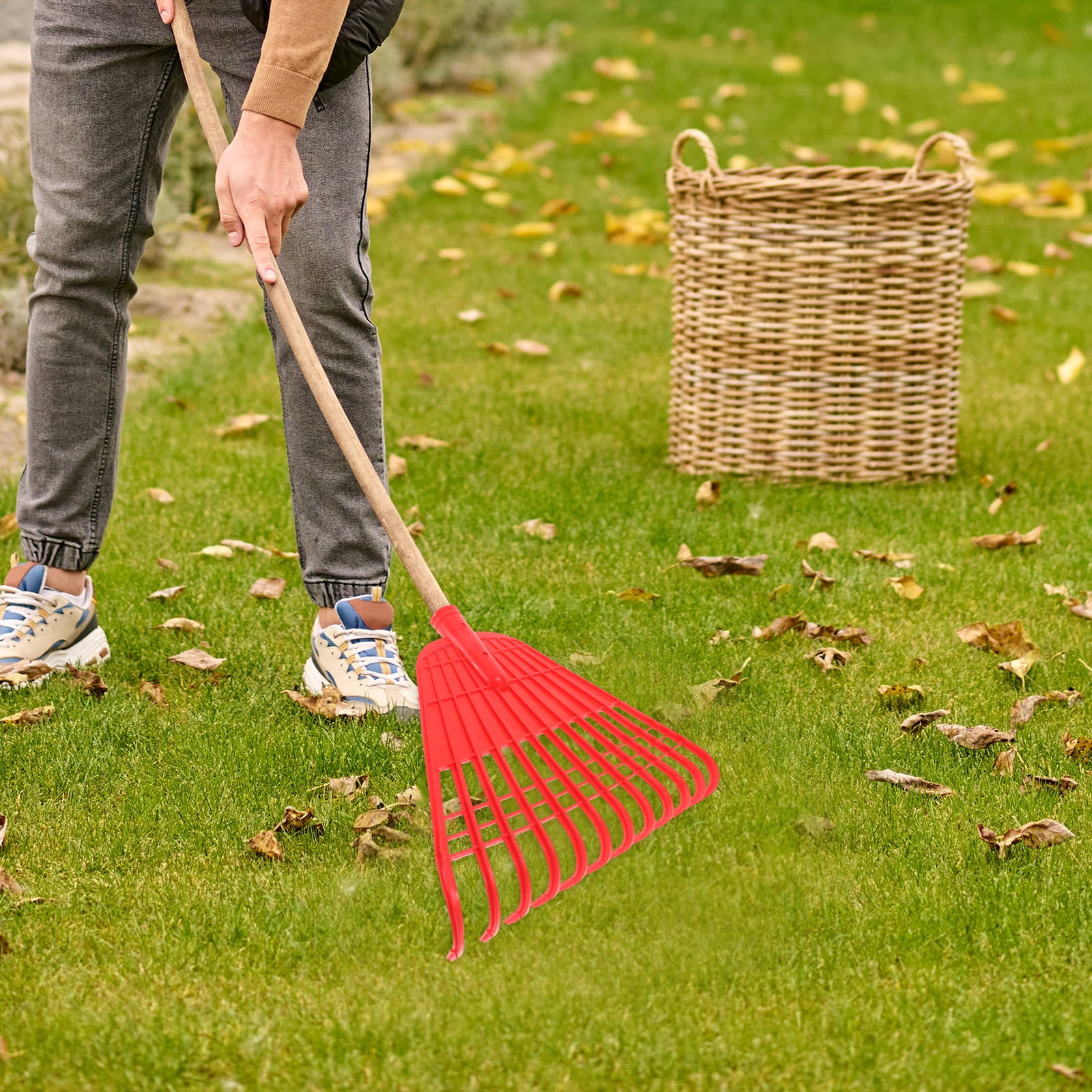 OUNONA Rake Head With Teeth Garden Shrub Rake Head Soil Leaves Rake ...