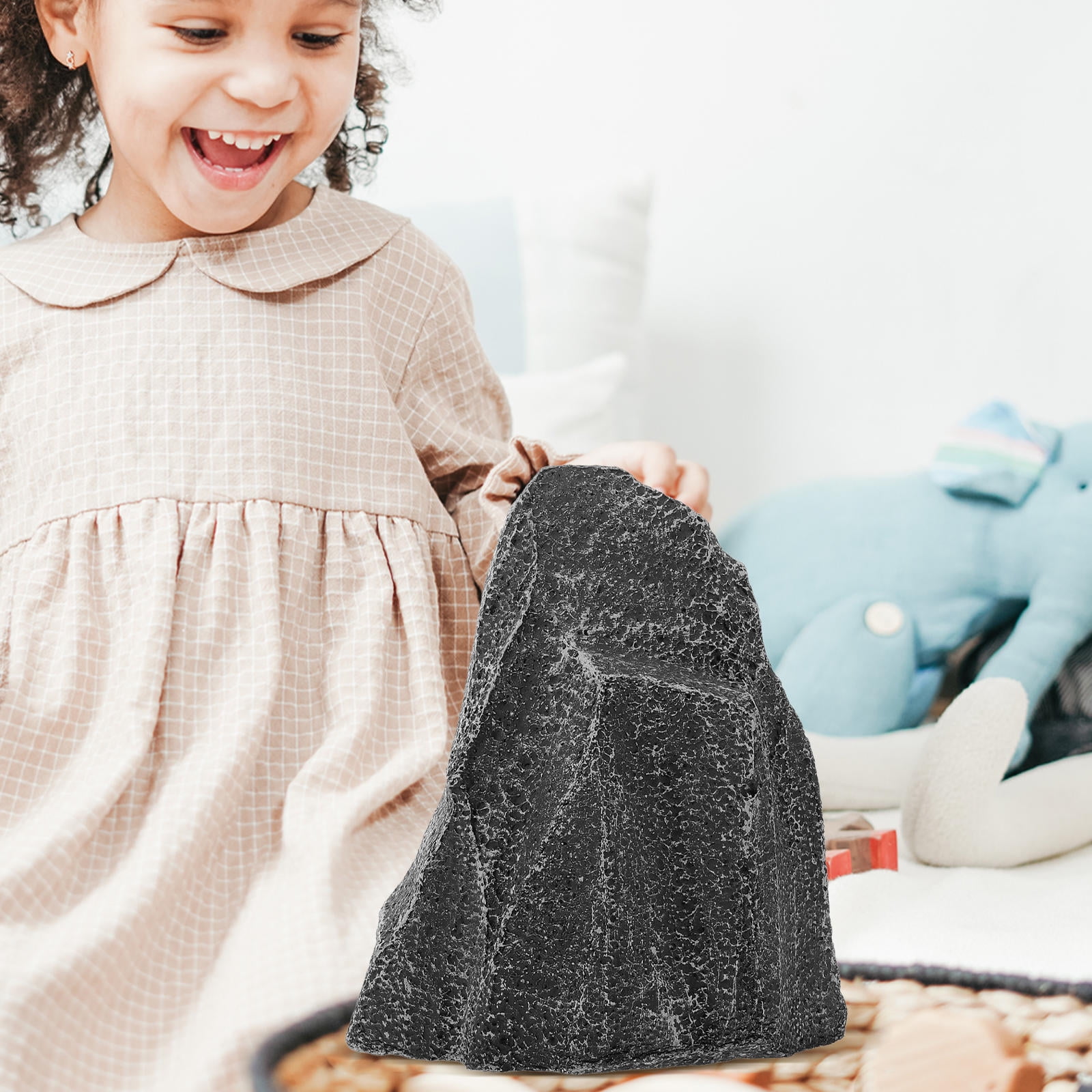 OUNONA Realistic Artificial Sandstone Rocks for Outdoor Garden Yard ...