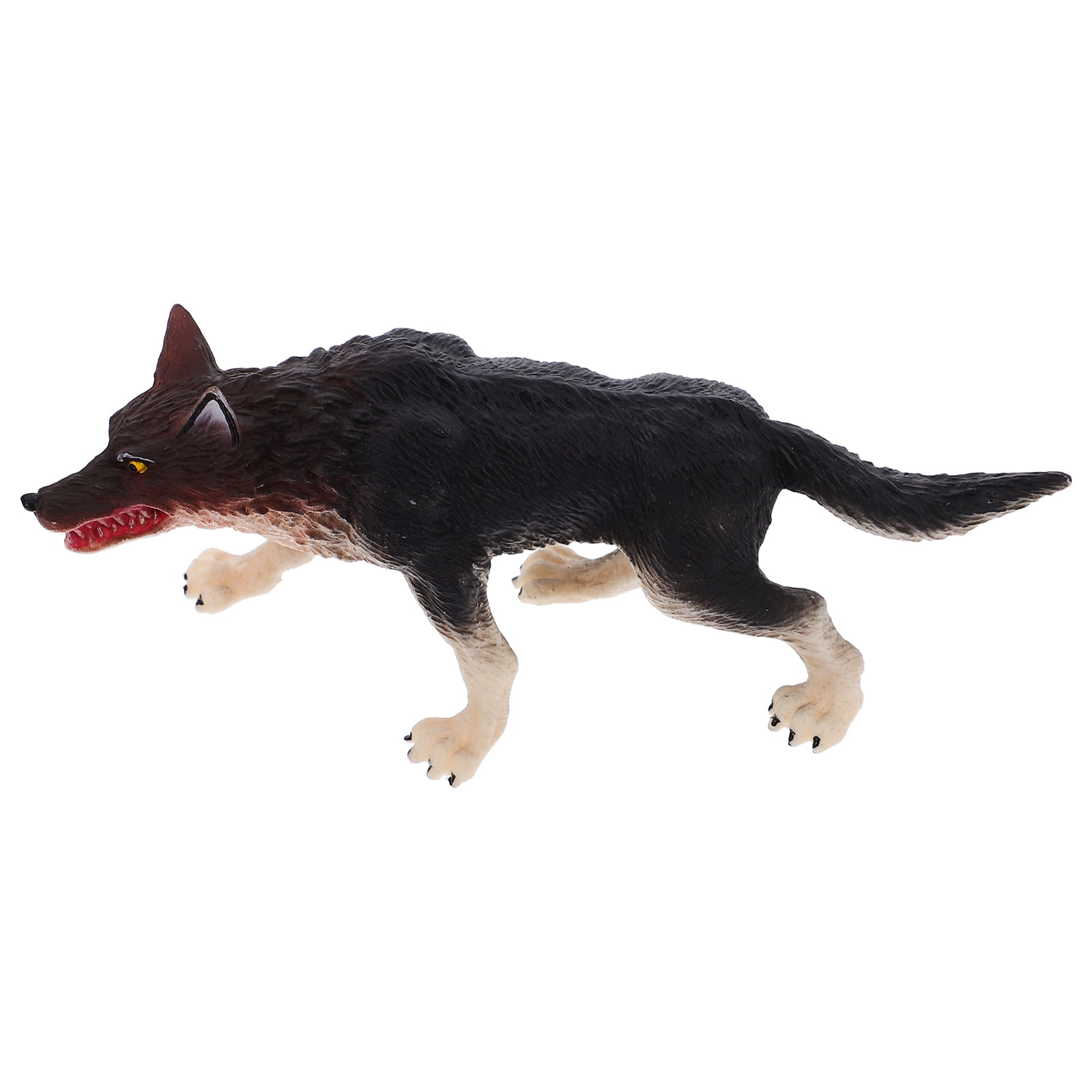 OUNONA Realistic Simulation Wolf Model Cognitive Fake Wolf Figure Small ...
