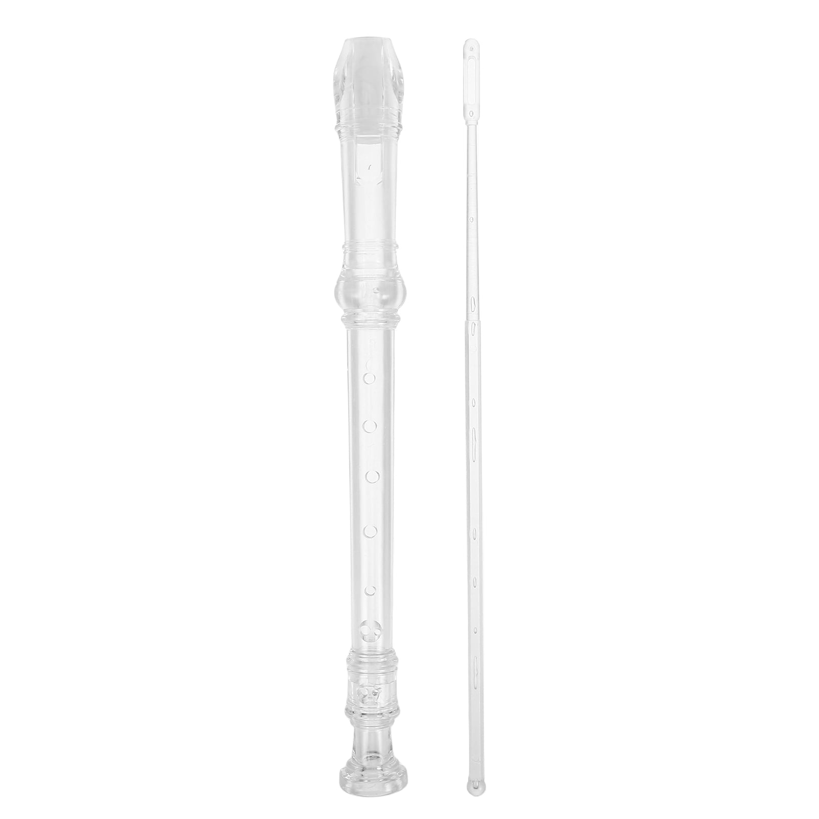OUNONA Recorders for Kids Plastic Instrument Child Student Transparent ...