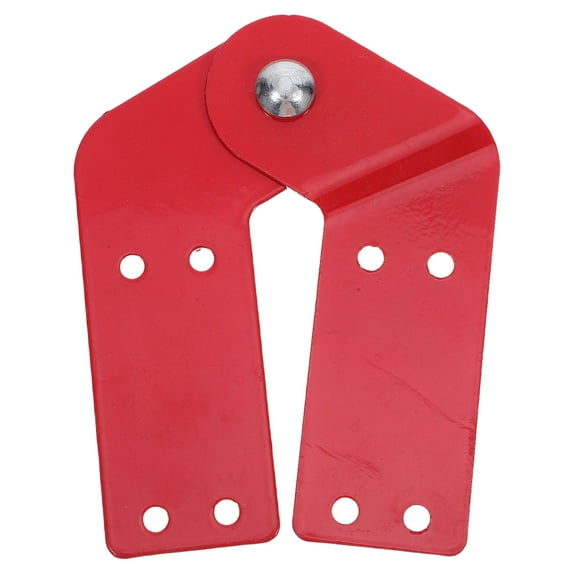 OUNONA Red Folding Ladder Hinge with Enhanced Support for Stable Heavy ...
