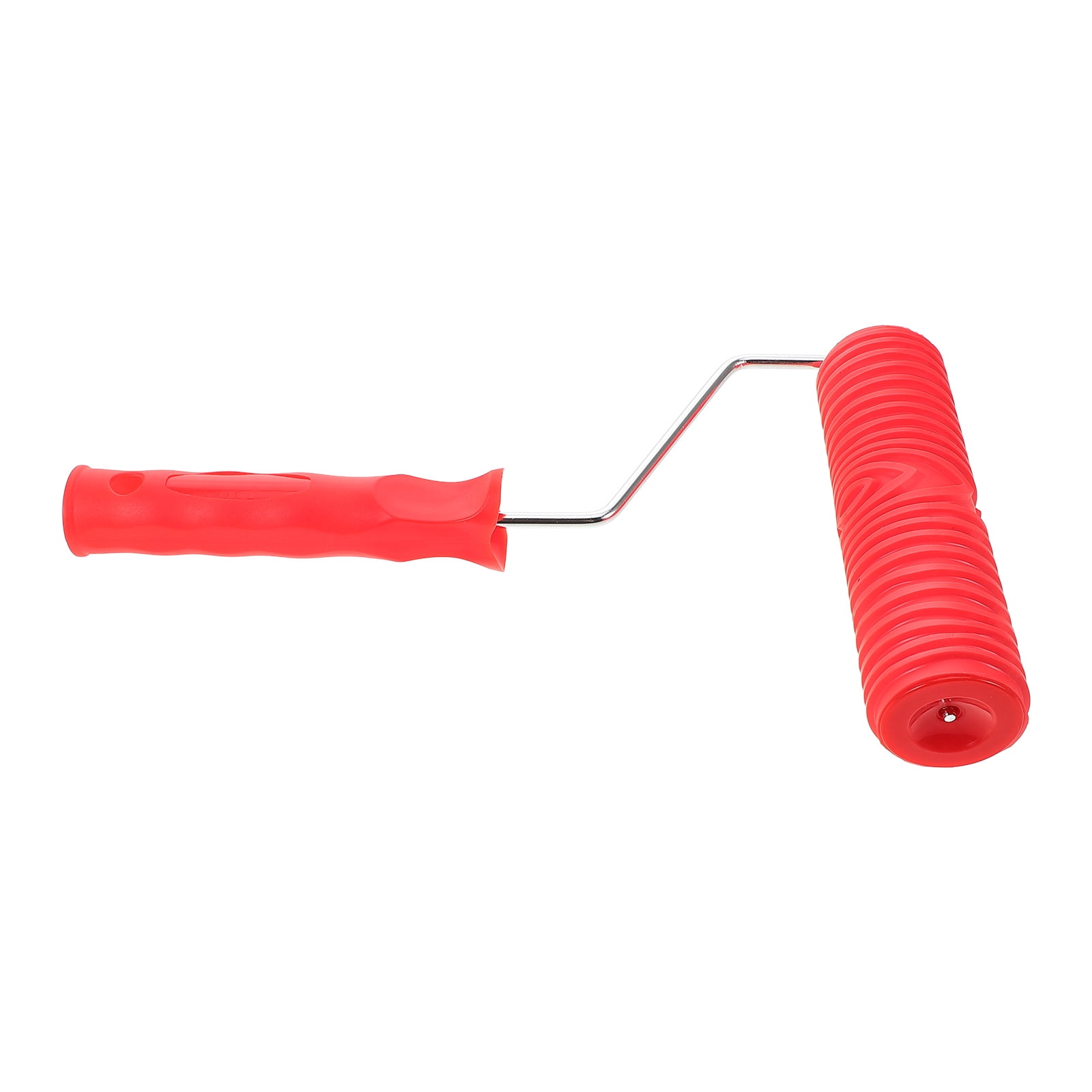 OUNONA Red Rubber Paint Roller for Daily Use Create Effects on Walls ...