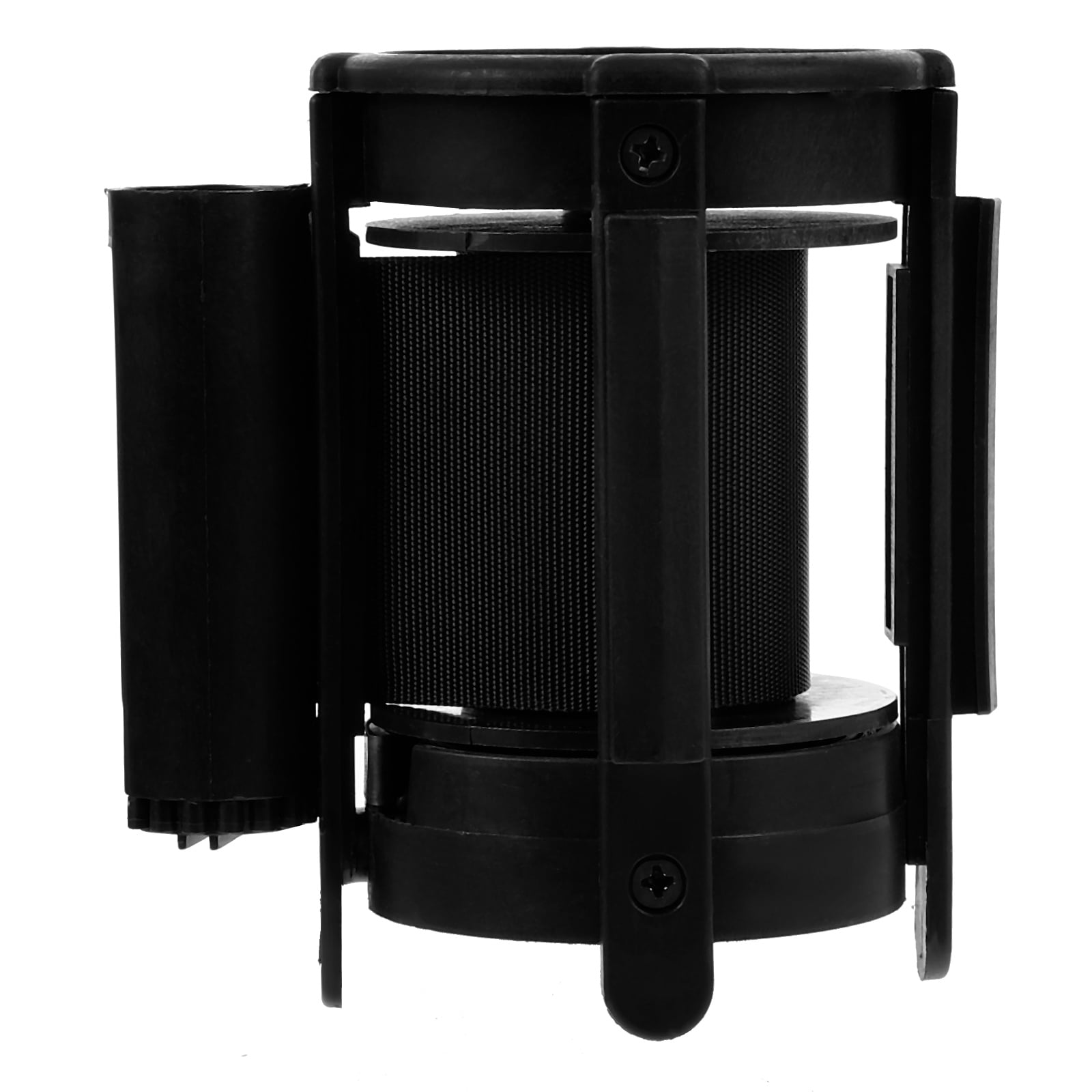 OUNONA Reflective Wall Retractable Barrier Belt Straps Caution Tape Black - Walmart.com