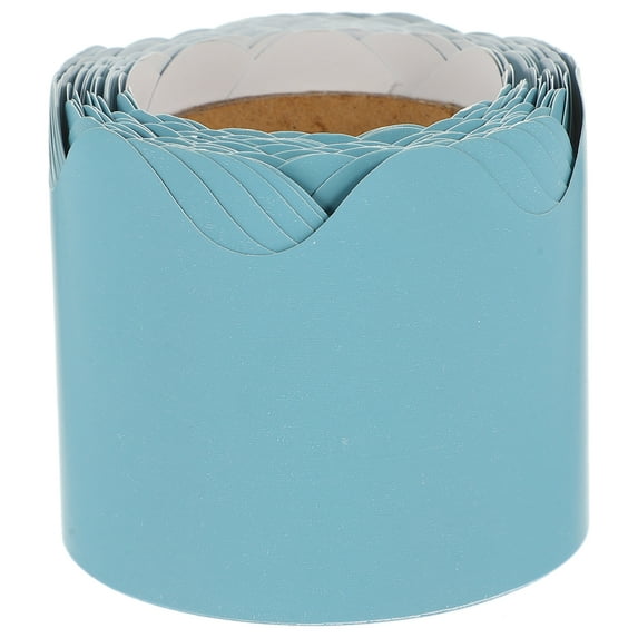 OUNONA Removable Border Trim Scalloped Bulletin Board Borders Posters ...