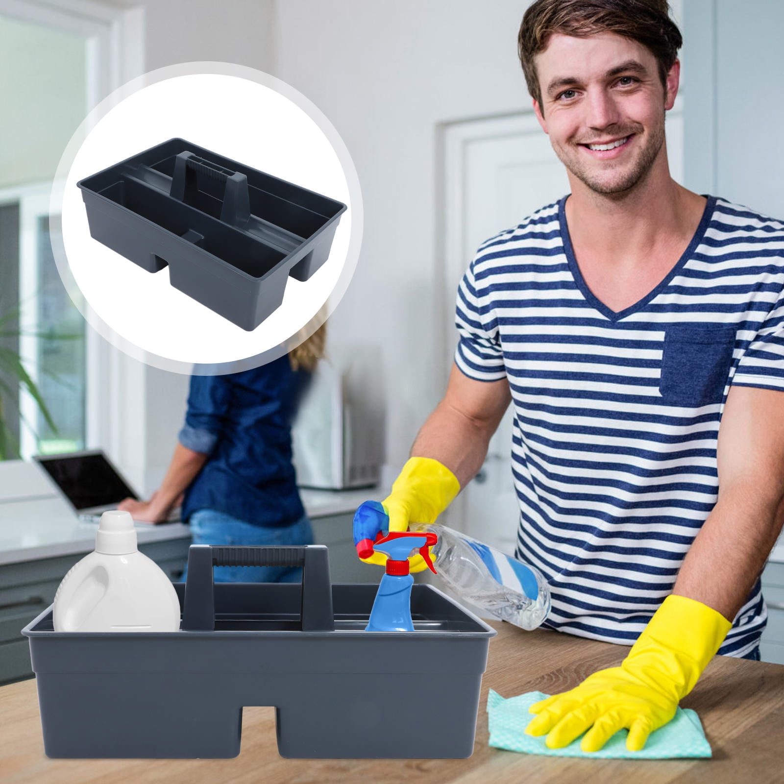 OUNONA Repairing Tool Organizer Handle Tool Storage Container ...