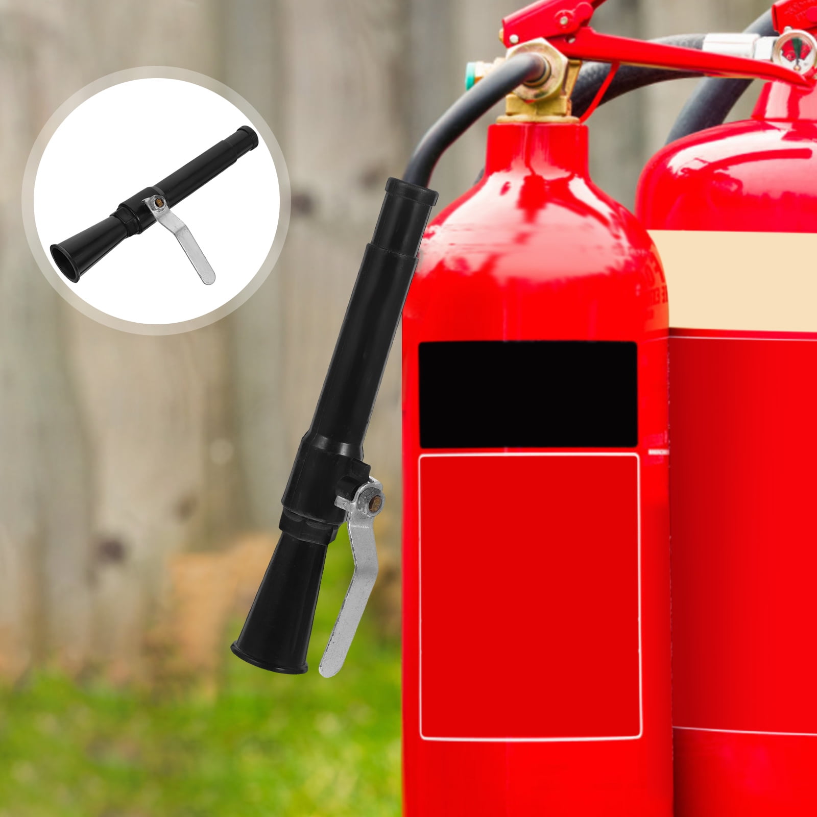 OUNONA Replacement Extinguisher Nozzle Accessory Fire Sprayer Spraying ...