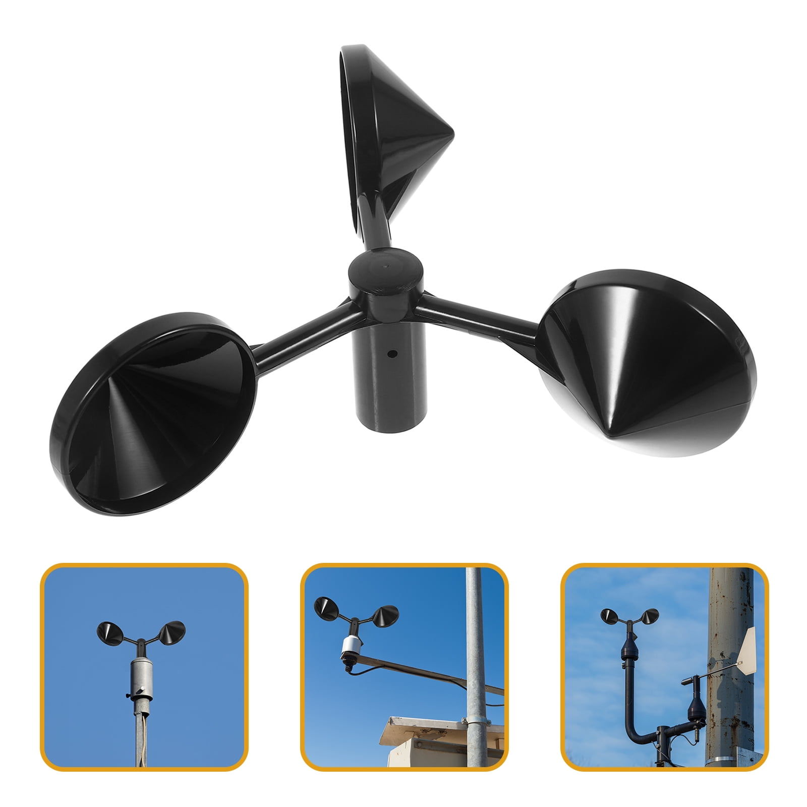 OUNONA Replacement Wind Cup Wind Cup Anemometer Wind-Speed Sensor ...