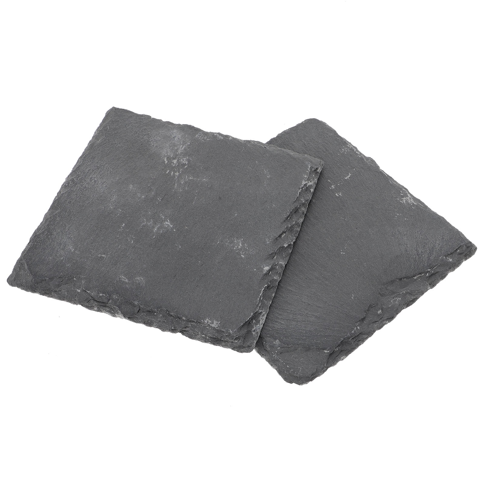 OUNONA Reptile Board Slate Basking Aquarium Pad Stone Plate Tortoise ...