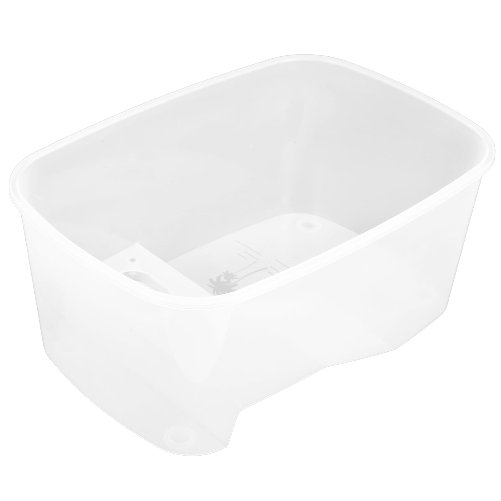 OUNONA Reptile Tank with Basking Platforms, Plastic Reptile Terrarium ...