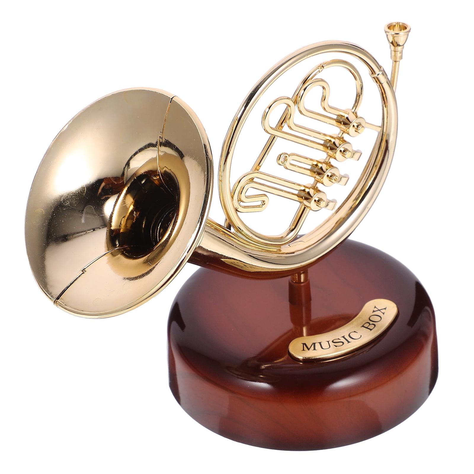 OUNONA Retro Music Box Party Decoration Music Box 17.50X9.50X9.50CM ...