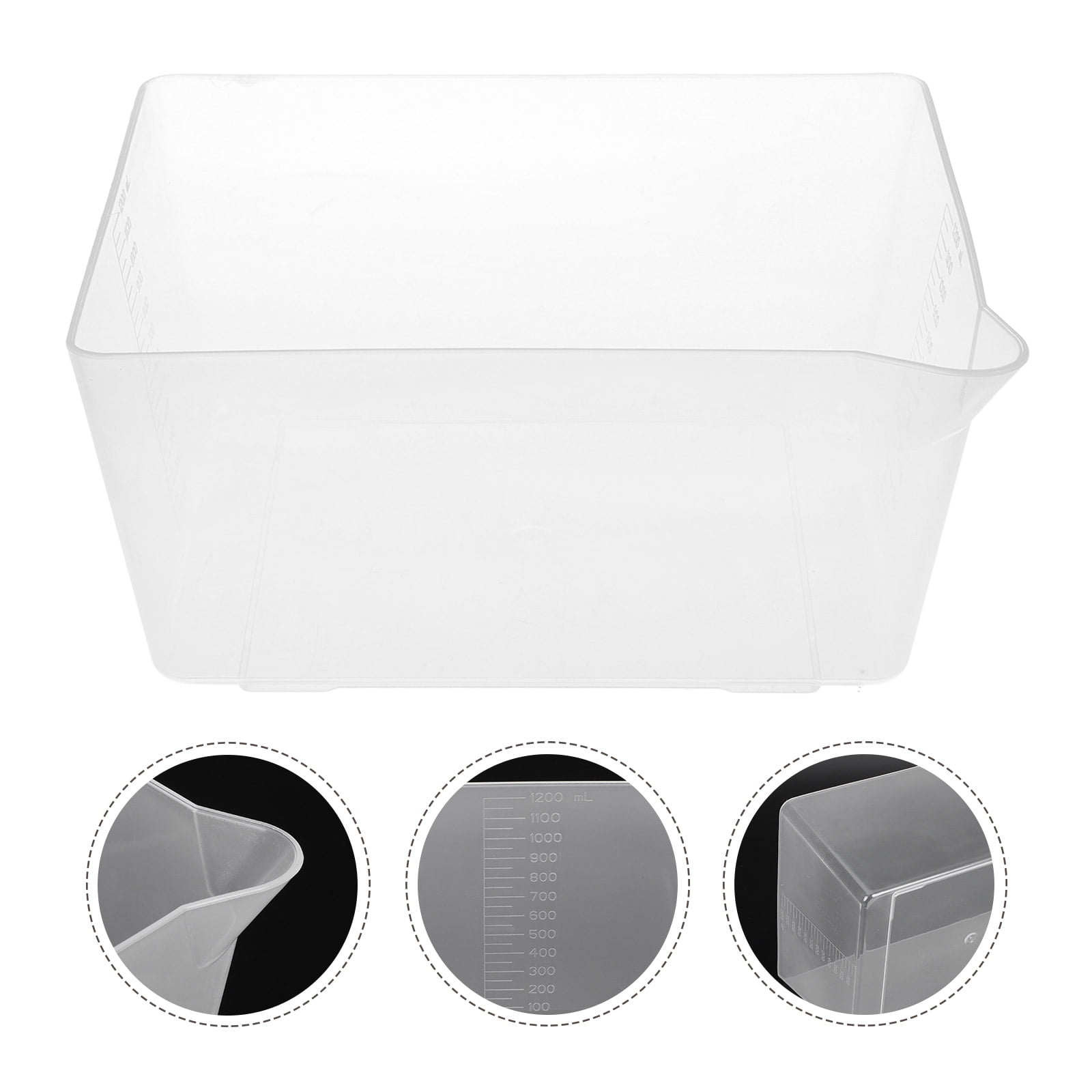 OUNONA Reusable Weighing Tray Food Weighing Tray Kitchen Digital Scales ...