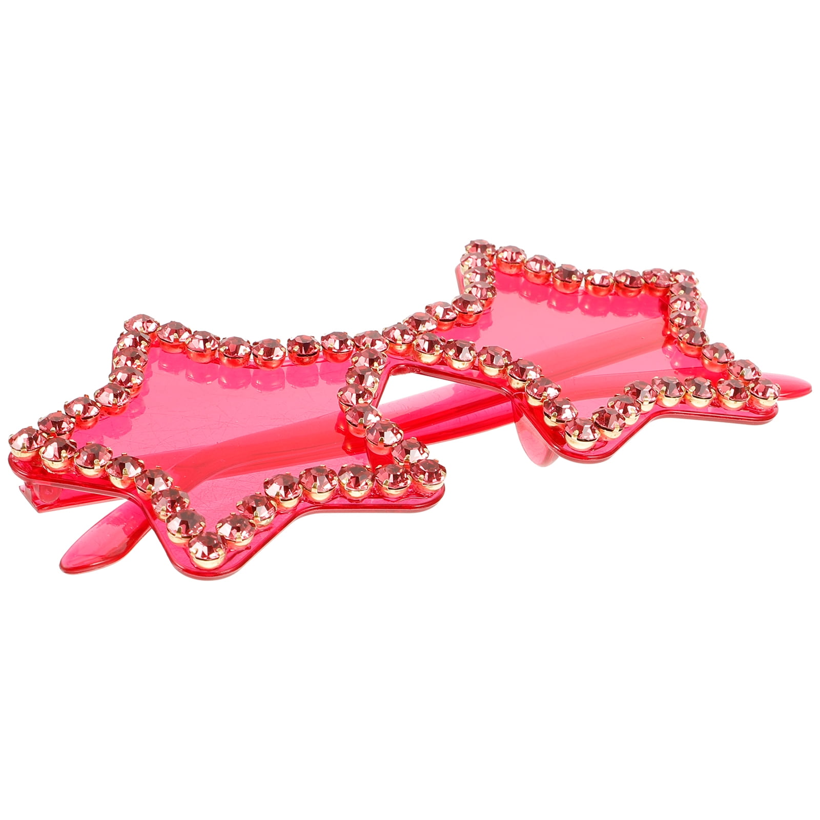 OUNONA Rimless Sunglasses Funny Glasses Star Shape Sunglasses Women ...