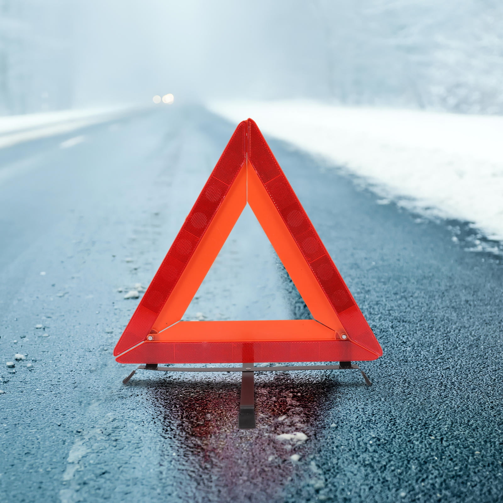 OUNONA Roadside Safety Reflective Warning Triangle Warning Triangle ...