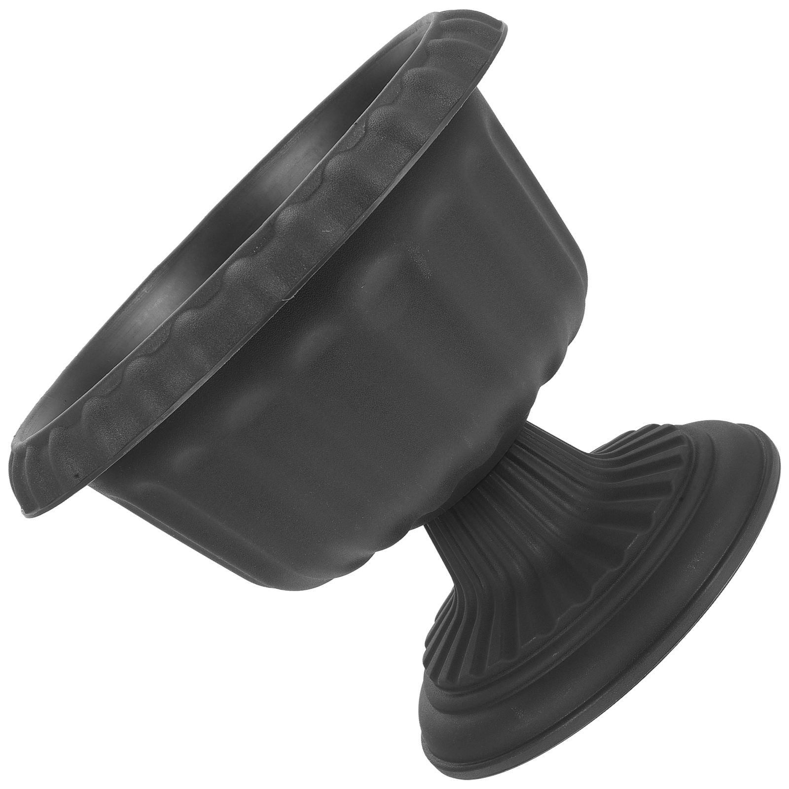 OUNONA Roman Flower Pots Hydroponic Plant and Urn Pond Container Dark ...