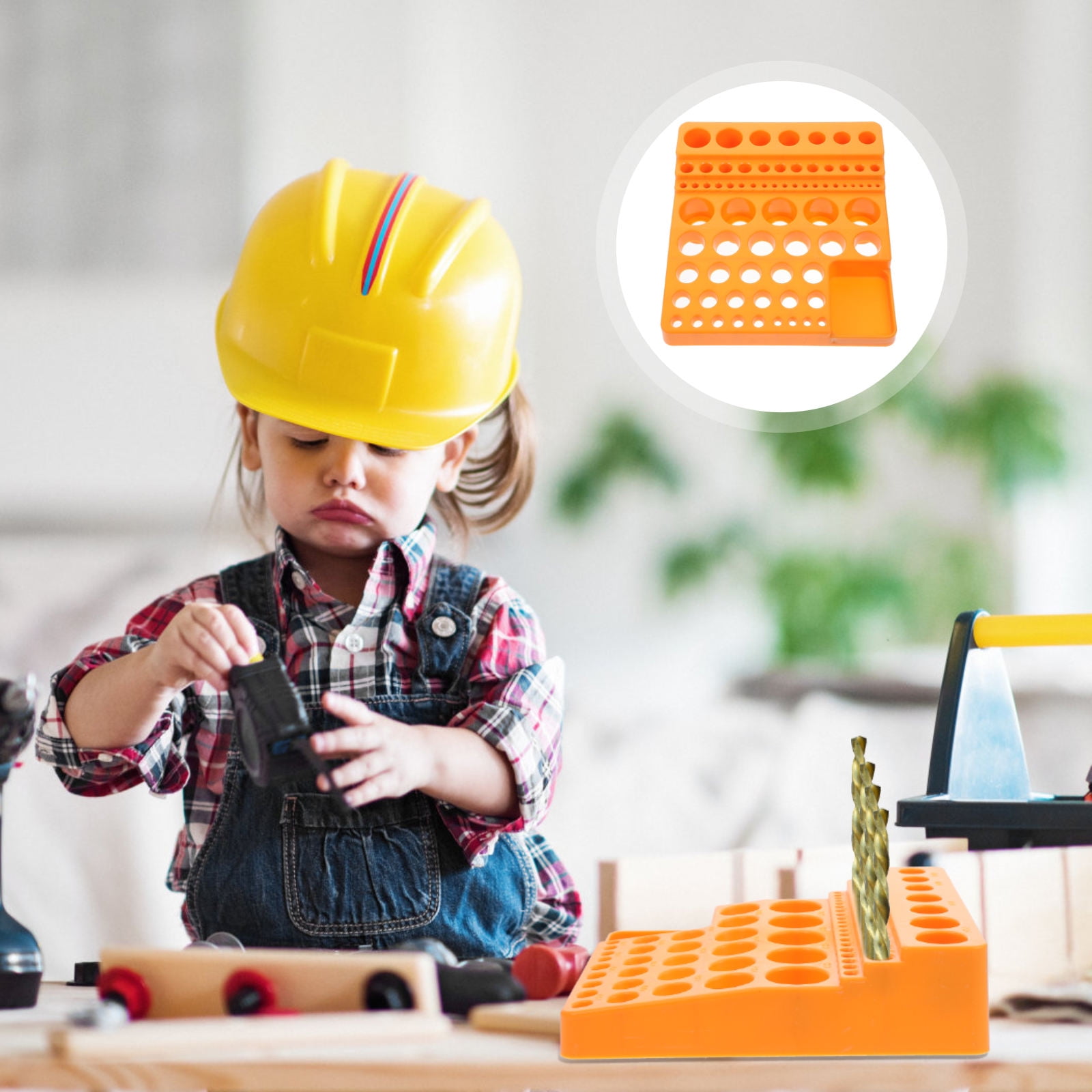 OUNONA Rotary Tool Storage Holder Rotary Tool Bit Holder Drill Tool ...