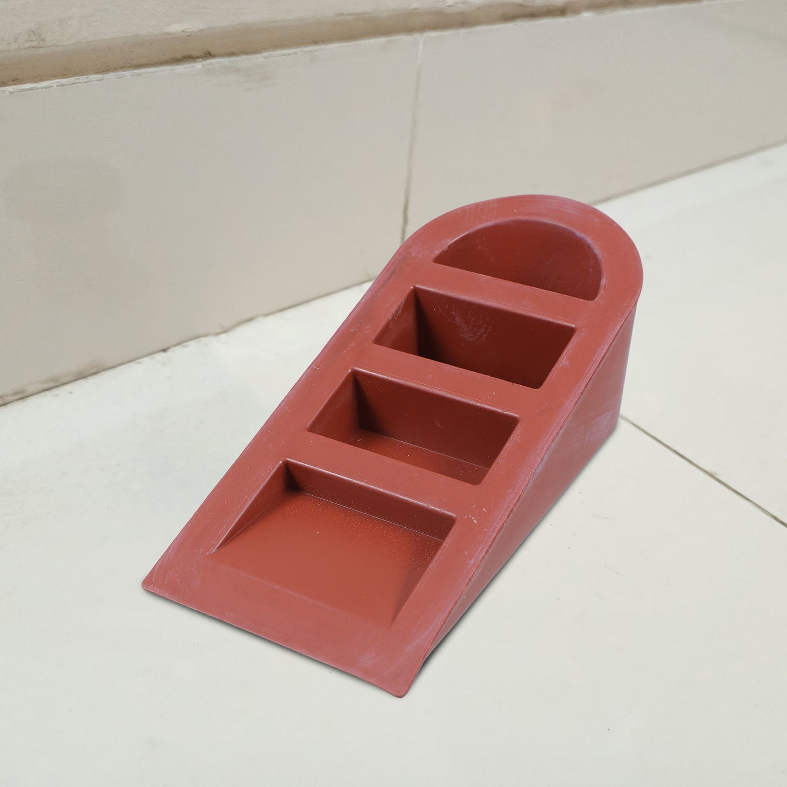 OUNONA Rubber Door Stopper for Garage Warehouse Heavy Duty Door Wedge ...