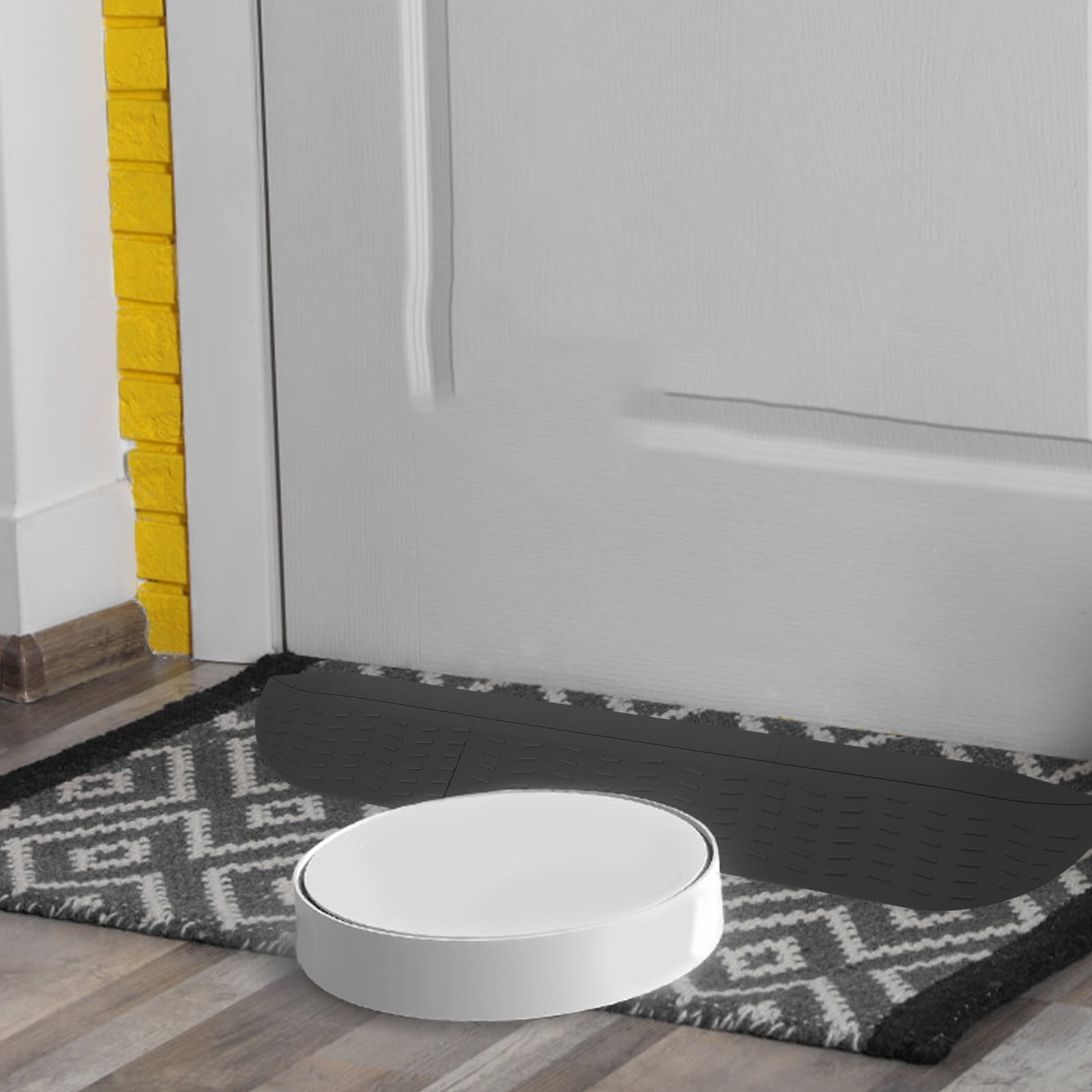 OUNONA Rubber Threshold Ramp for Robot Vacuums - Portable Wheelchair ...