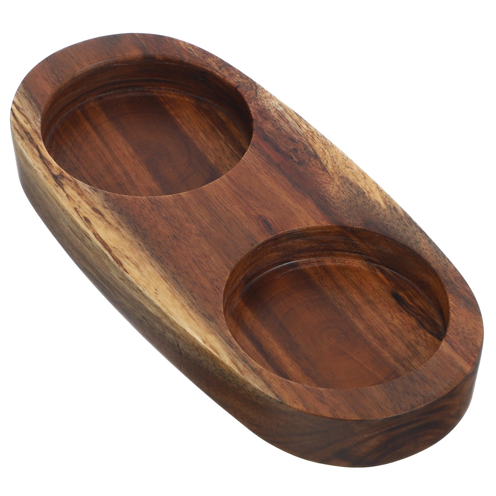 OUNONA Salt Pepper Tray Wood Pepper Storage Base Pepper Accessory ...
