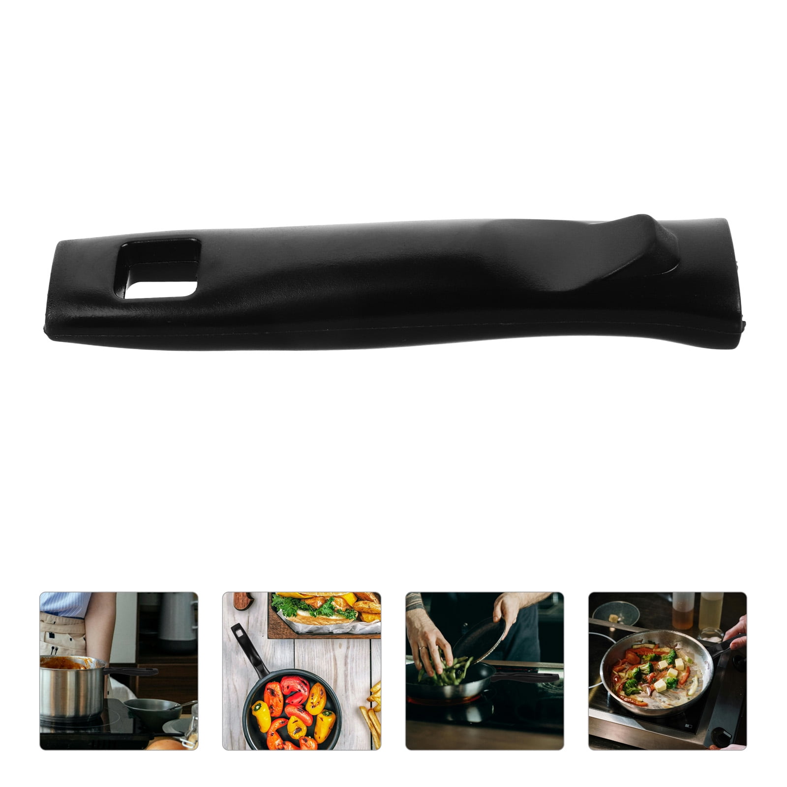 OUNONA Saucepan Handle Replacement Pot Handle Ergonomic Grip Handle ...