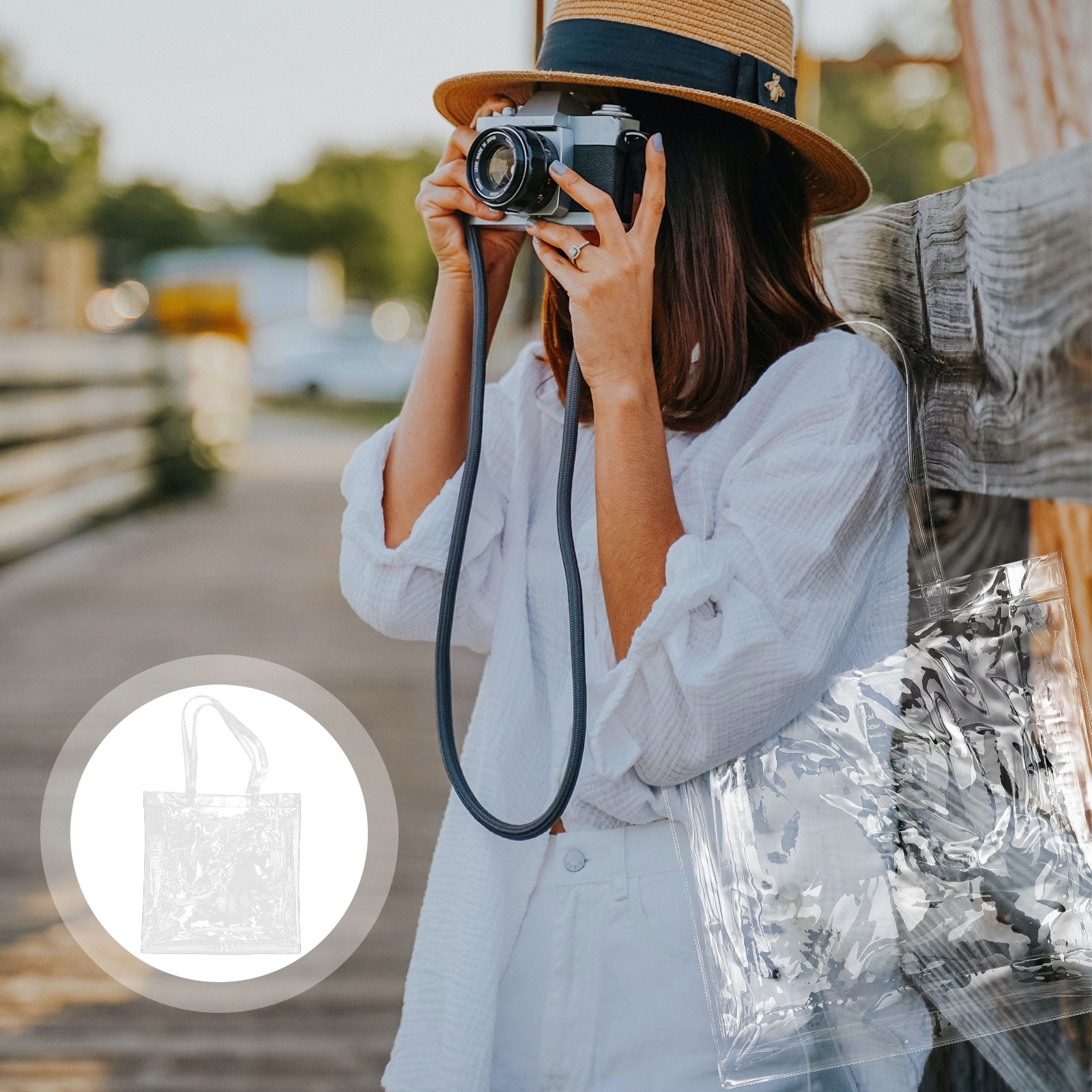 OUNONA School File Holder Decorative Document Bag Test Paper Shopping ...