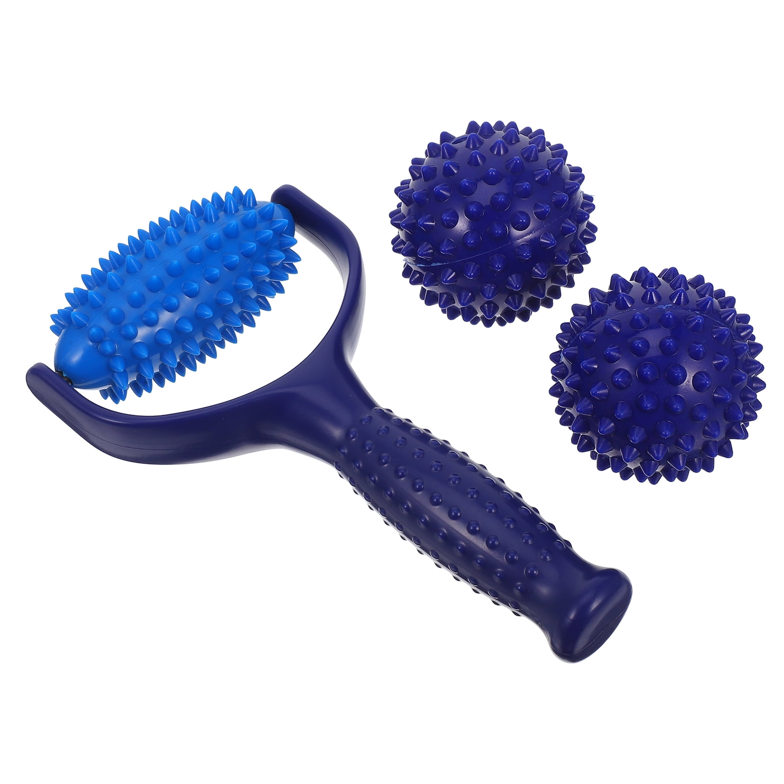 OUNONA Self Massager Roller Handheld Muscle Massager Ball Body Muscle ...