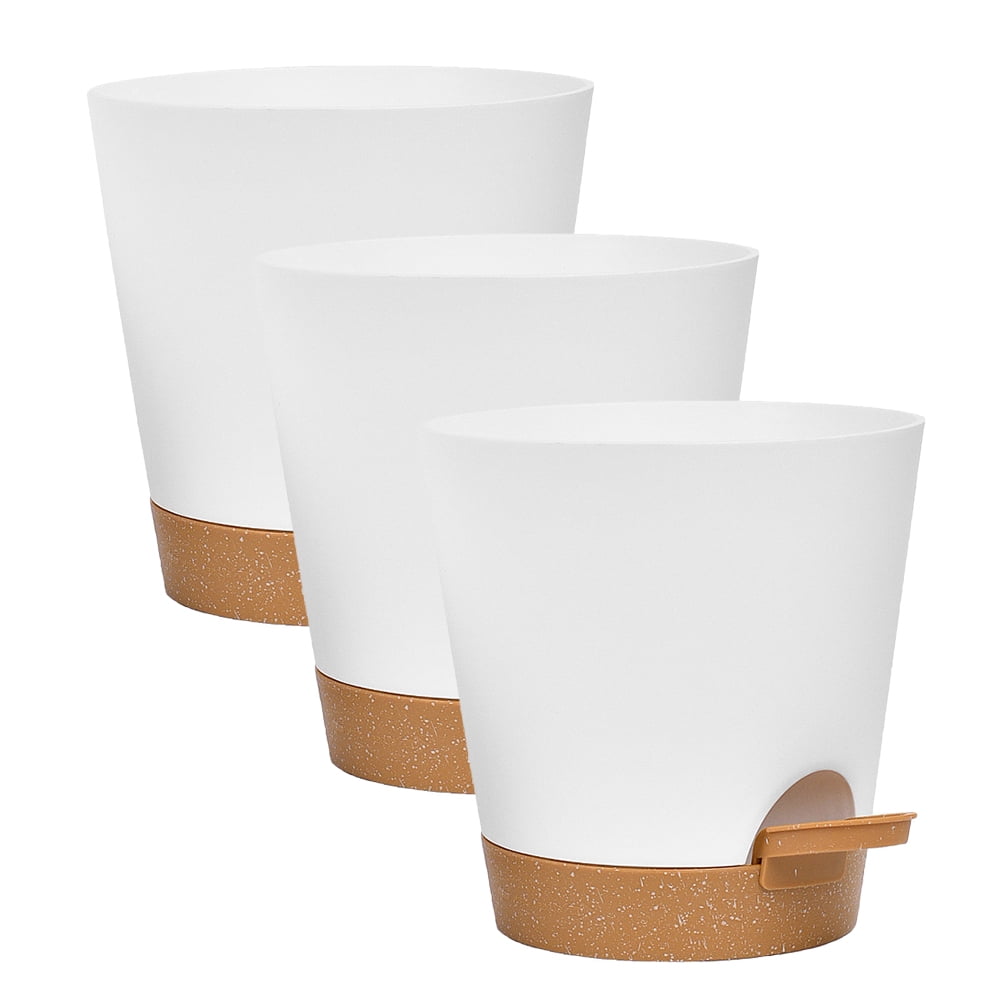 OUNONA Self Watering Planter Automatic Water-absorbing Flower Pot ...