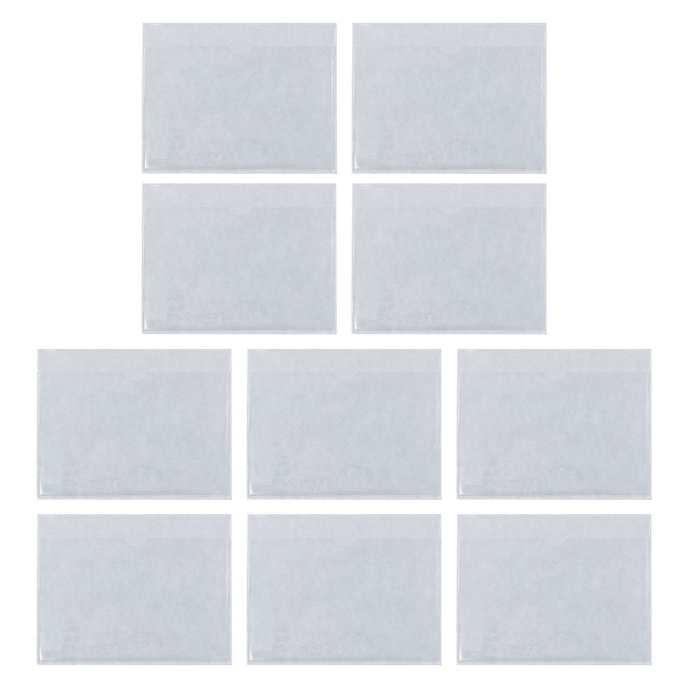 OUNONA SelfAdhesive Cards Pockets for Organizing Use Made of PVC and ...
