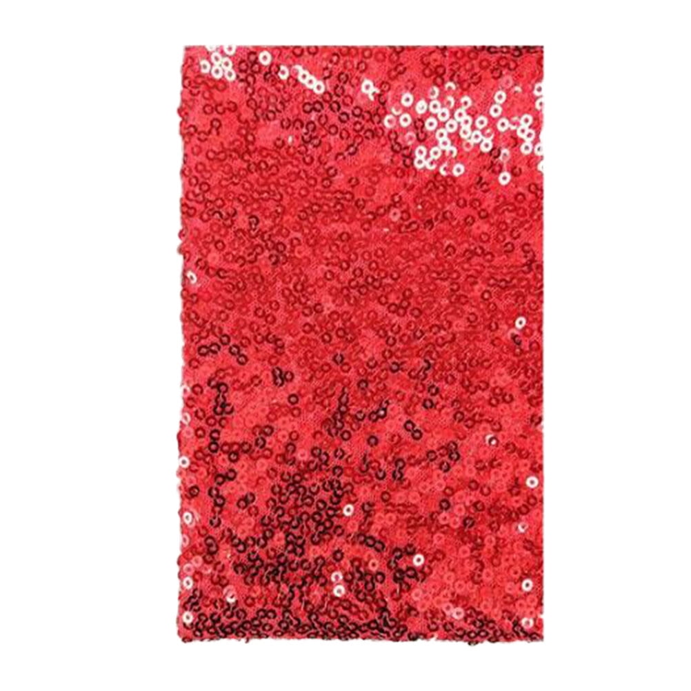 OUNONA Sequin Fabric Backdrop Material The Yard Cloth Tablecloth ...