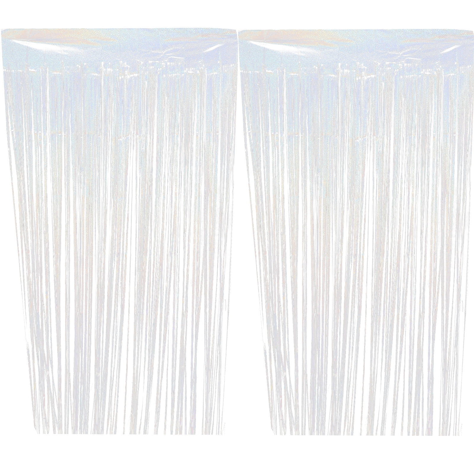 OUNONA Curtain Fringe Curtain Plastic 2Pcs - Walmart.com