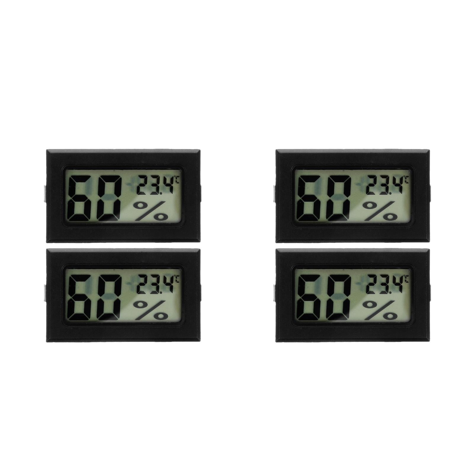 OUNONA Set of 2 Hygrometer Humidity Gauge Small Room Indoor Thermometer ...