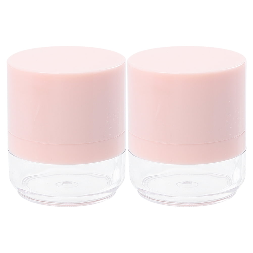 OUNONA Set of 2 Loose Powder Containers with Soft Powder Puff and ...