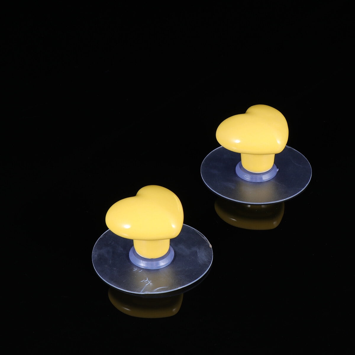 OUNONA Shape Peach Heart Holds Hands Furniture Door Handles 6*4cm ...