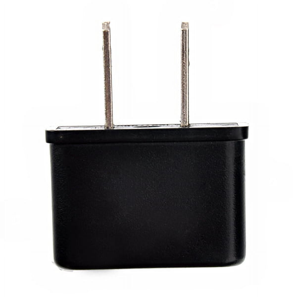 OUNONA Shaped 6A 125V/250V AU/ to US Mini Converter Adapter (Black ...