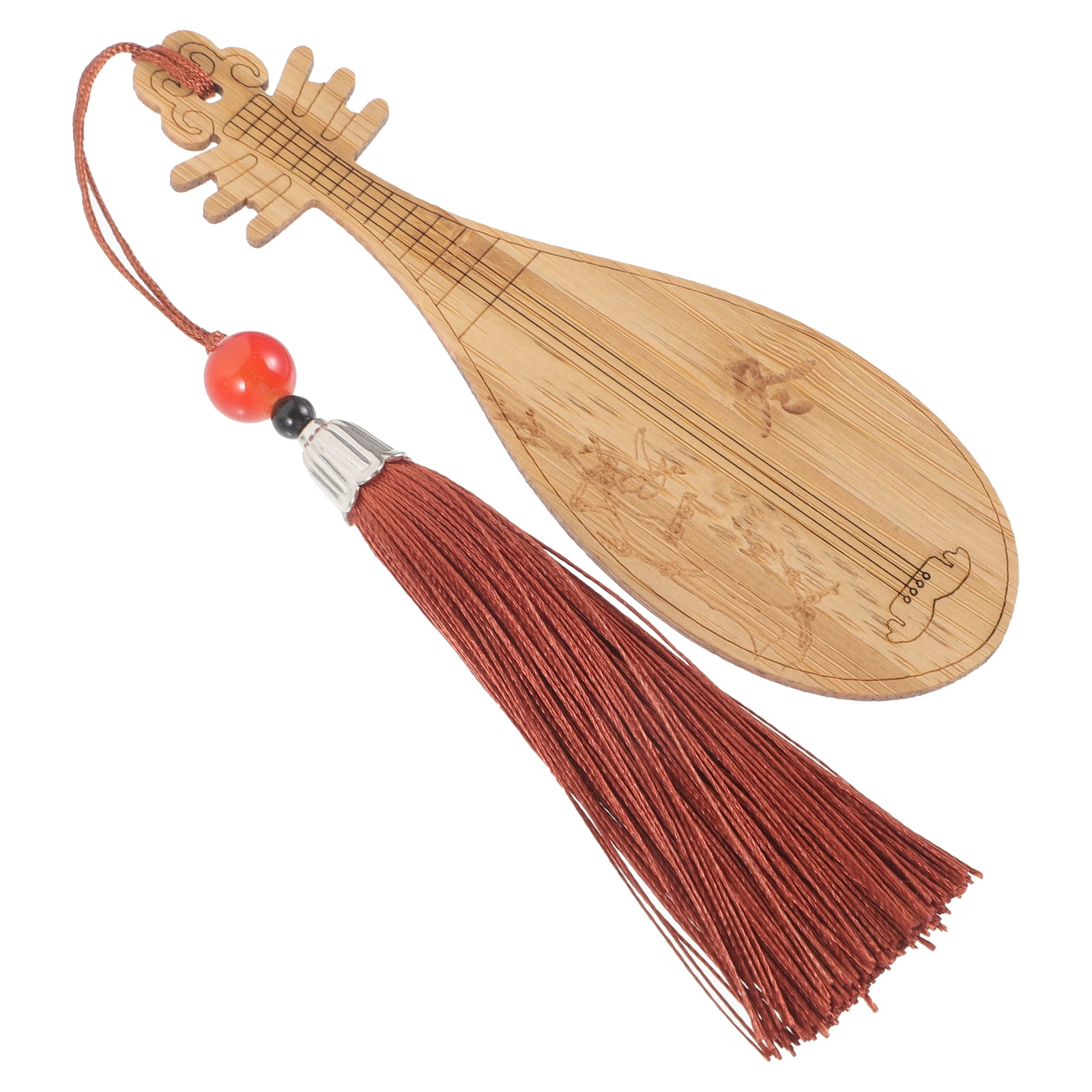 OUNONA Shaped Bookmark Inspirational Music Bookmarks Pipa DIY Student ...