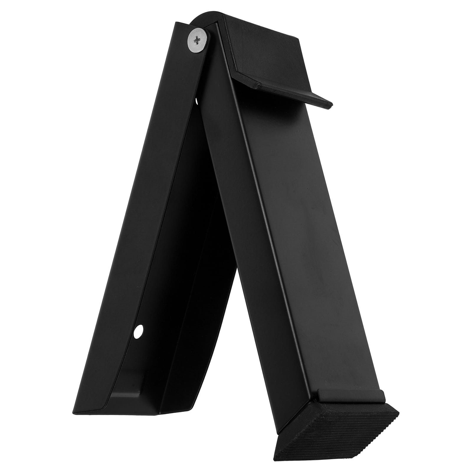 OUNONA Shaped Stopper Door Blocking Travel 26.00X4.30X2.50CM Black ...