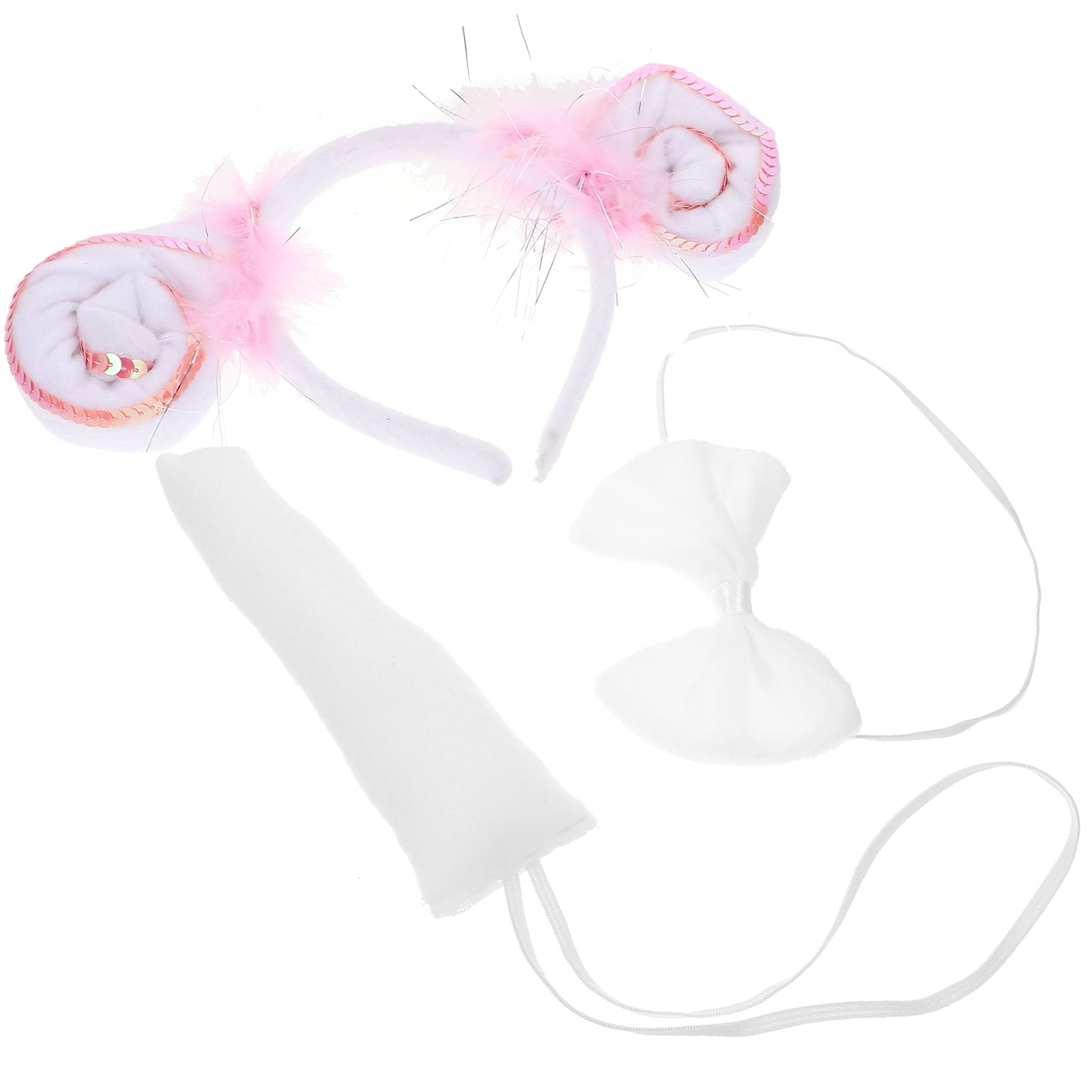 OUNONA Sheep Ears and Tail Dog Costume Animal Costume Props Child 24 ...