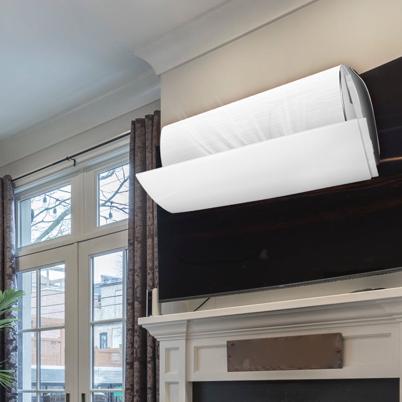 OUNONA Shield Adjustable Air Conditioner Deflector 防直 导风罩 Conditioning ...