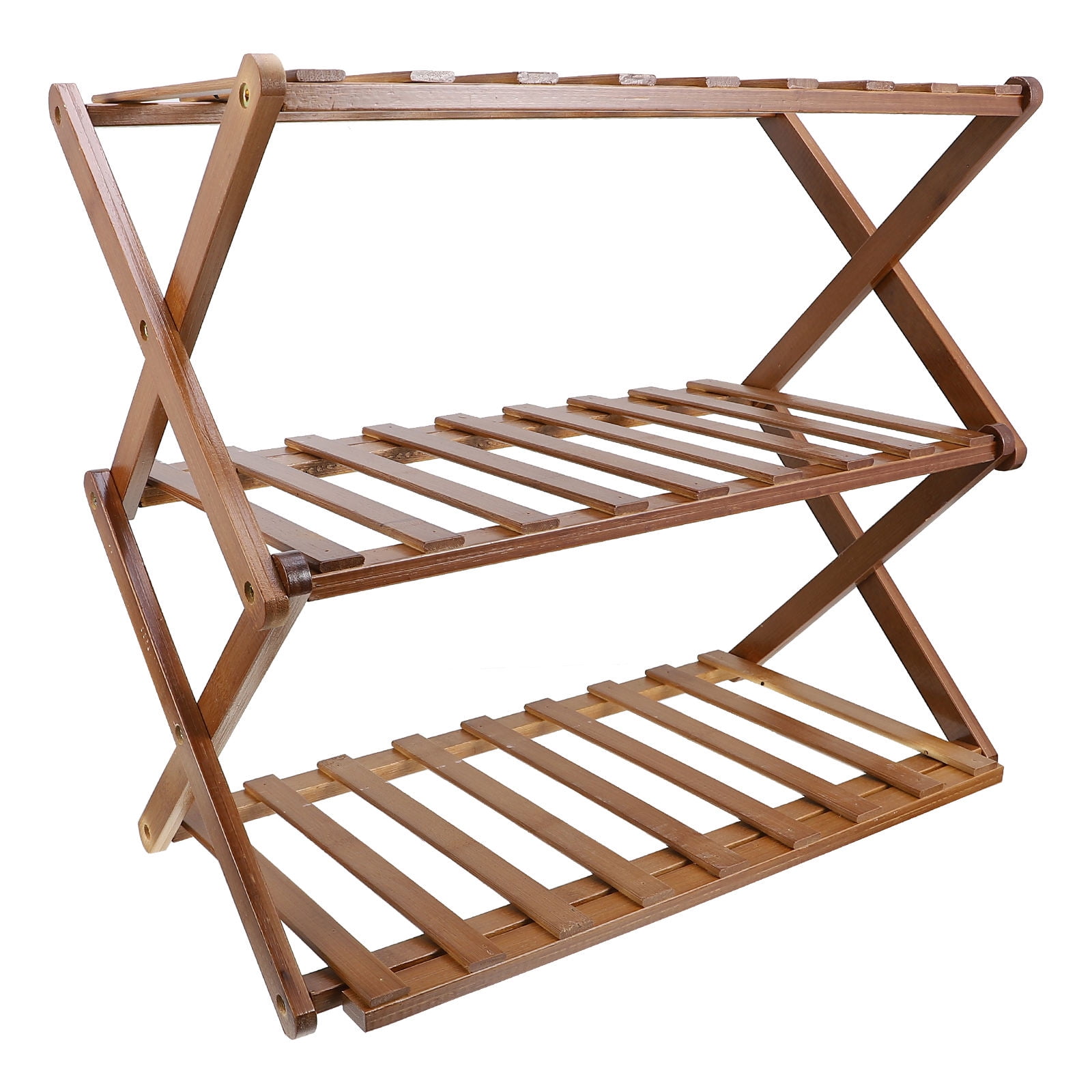 OUNONA Shoe Cabinet Free Shipping Shoe Range X-shaped Shoe Rack ...