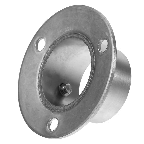 OUNONA Curtain Rod Flange Closet Rod End Supports Curtain Flange Rod ...