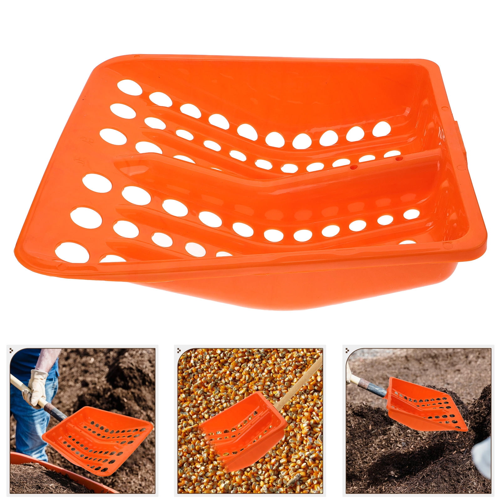 OUNONA Sieve Shovel Head Snow Removing Shovel Grain Sifting Shovel ...