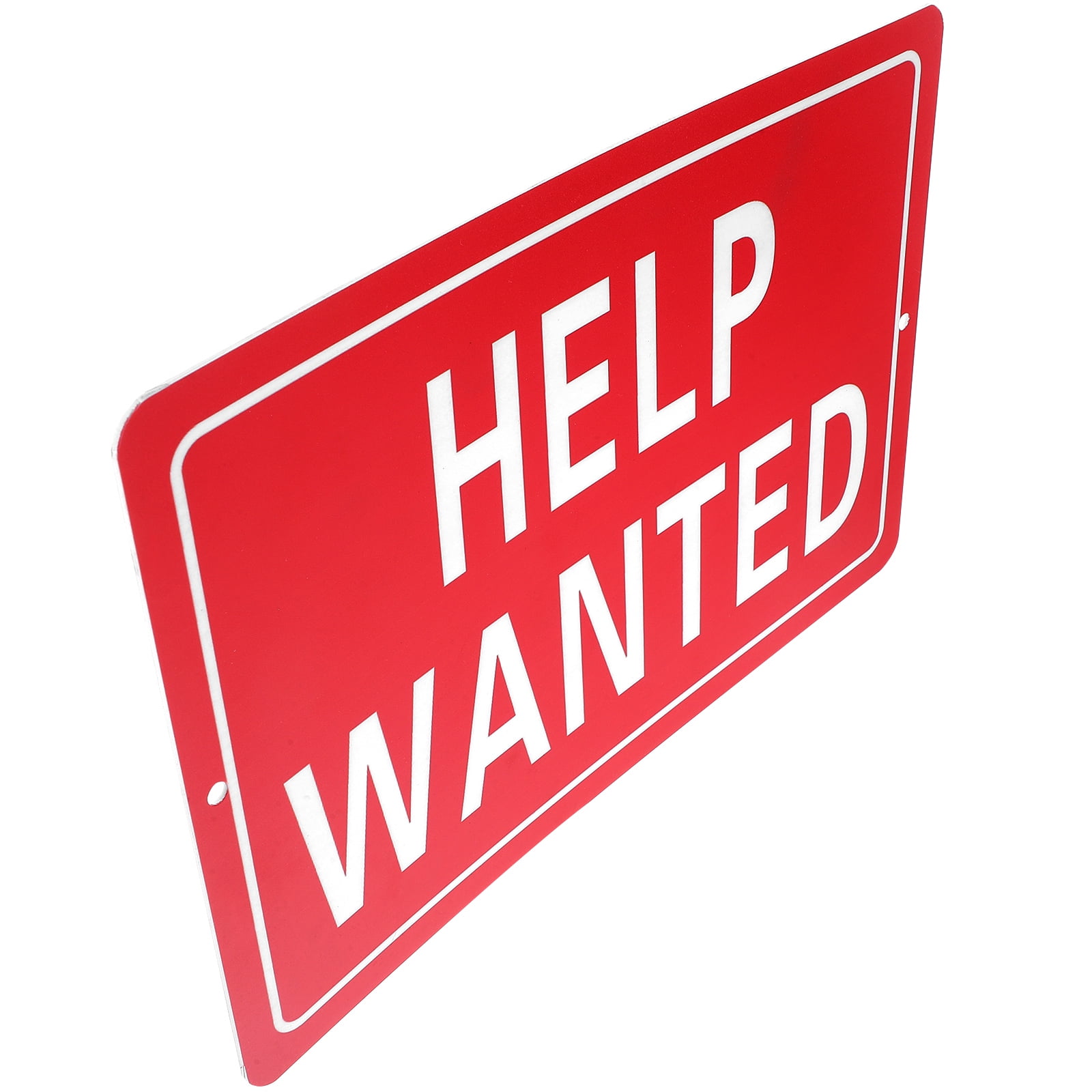 OUNONA Sign for Restaurant Wanted Recruitment Signage Office - Walmart.com