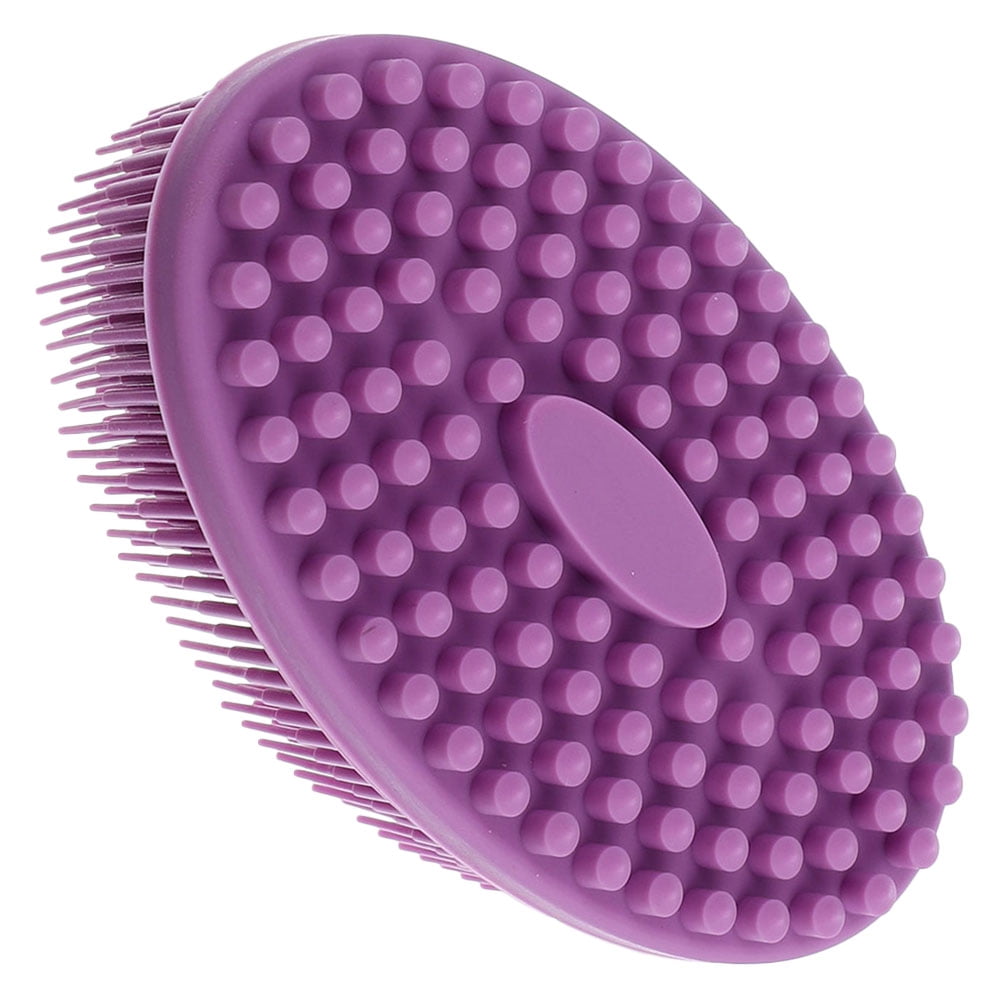 OUNONA Silicone Bath Shower Body Sponge Scrub Face Scrubber Child ...