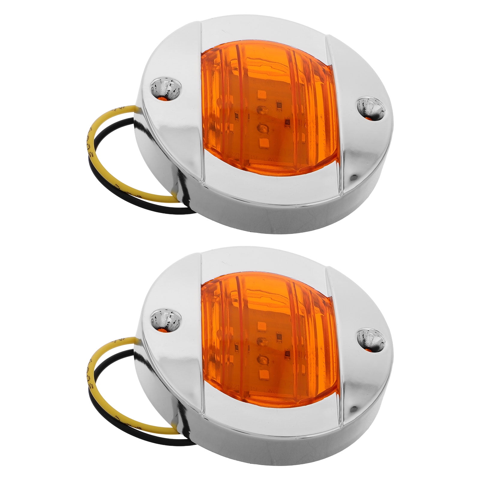 OUNONA Silver LED Truck Side Lights for Safe Driving High Brightness ...