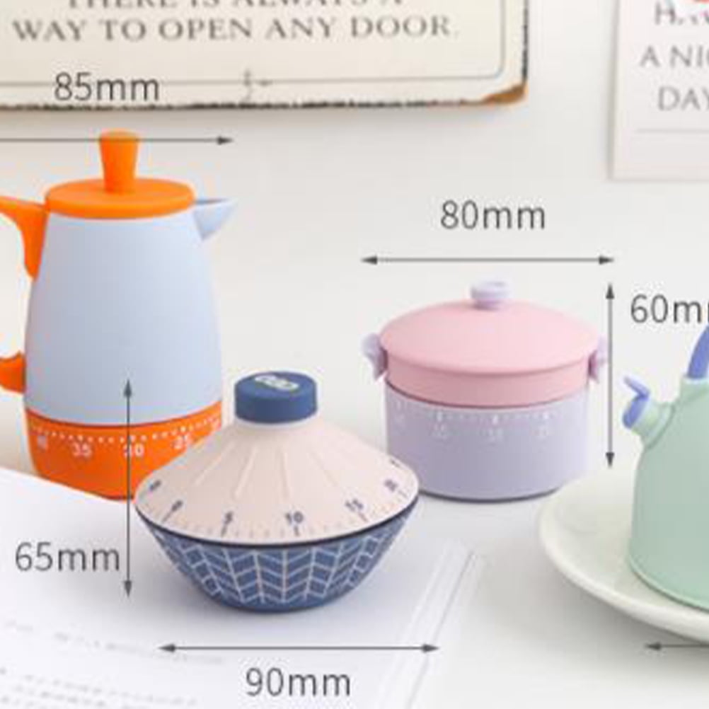 OUNONA Blue Mechanical Kitchen Timer Easy Read Countdown Timer for ...
