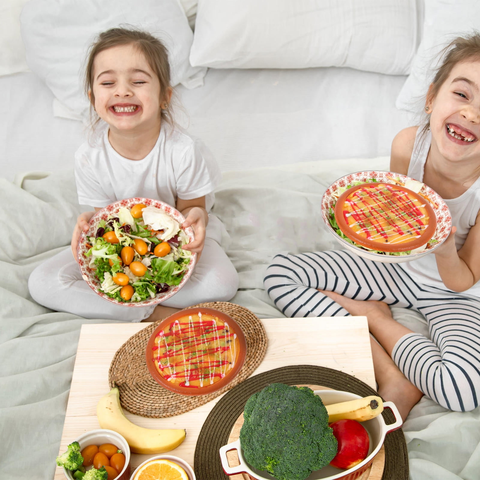 OUNONA Simulated Pizza Model Lifelike Food Model Restaurant Pizza ...