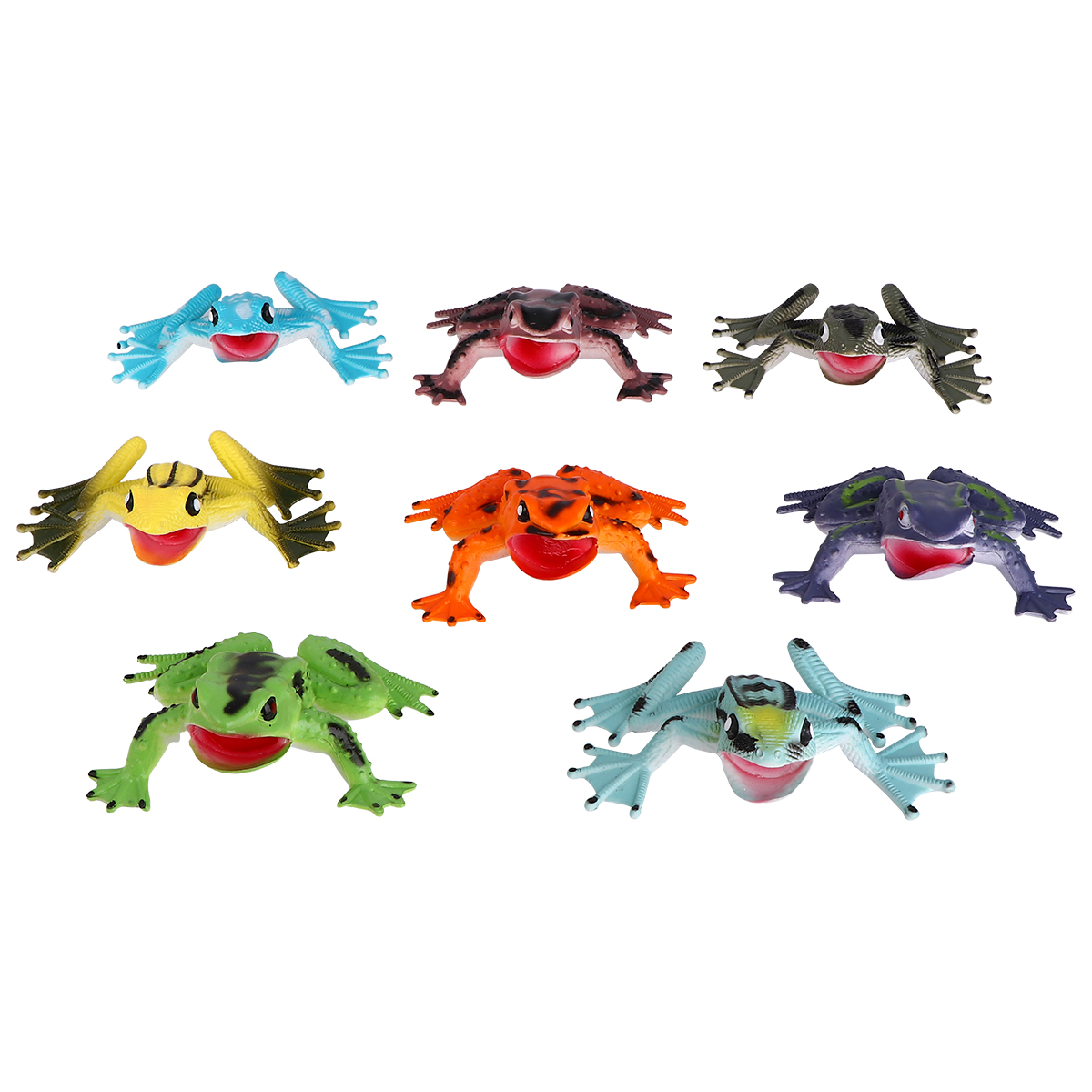 OUNONA Simulation Frog Model Toy Robot Micro Puzzle Kids Child ...