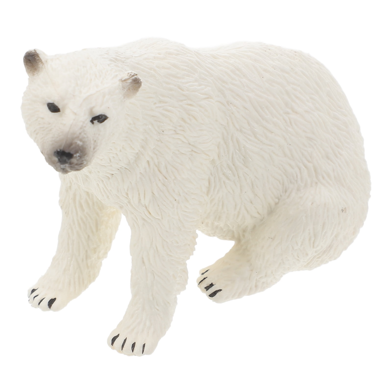 OUNONA Simulation Realistic Bear Figurine Fake Bear Toy Figure ...