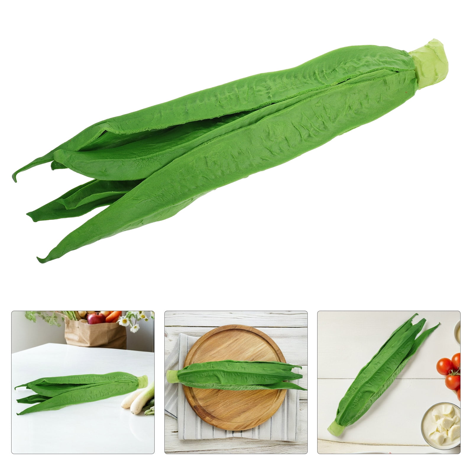 OUNONA Simulation Romaine Lettuce Lifelike Model Kitchen Decor Fake ...